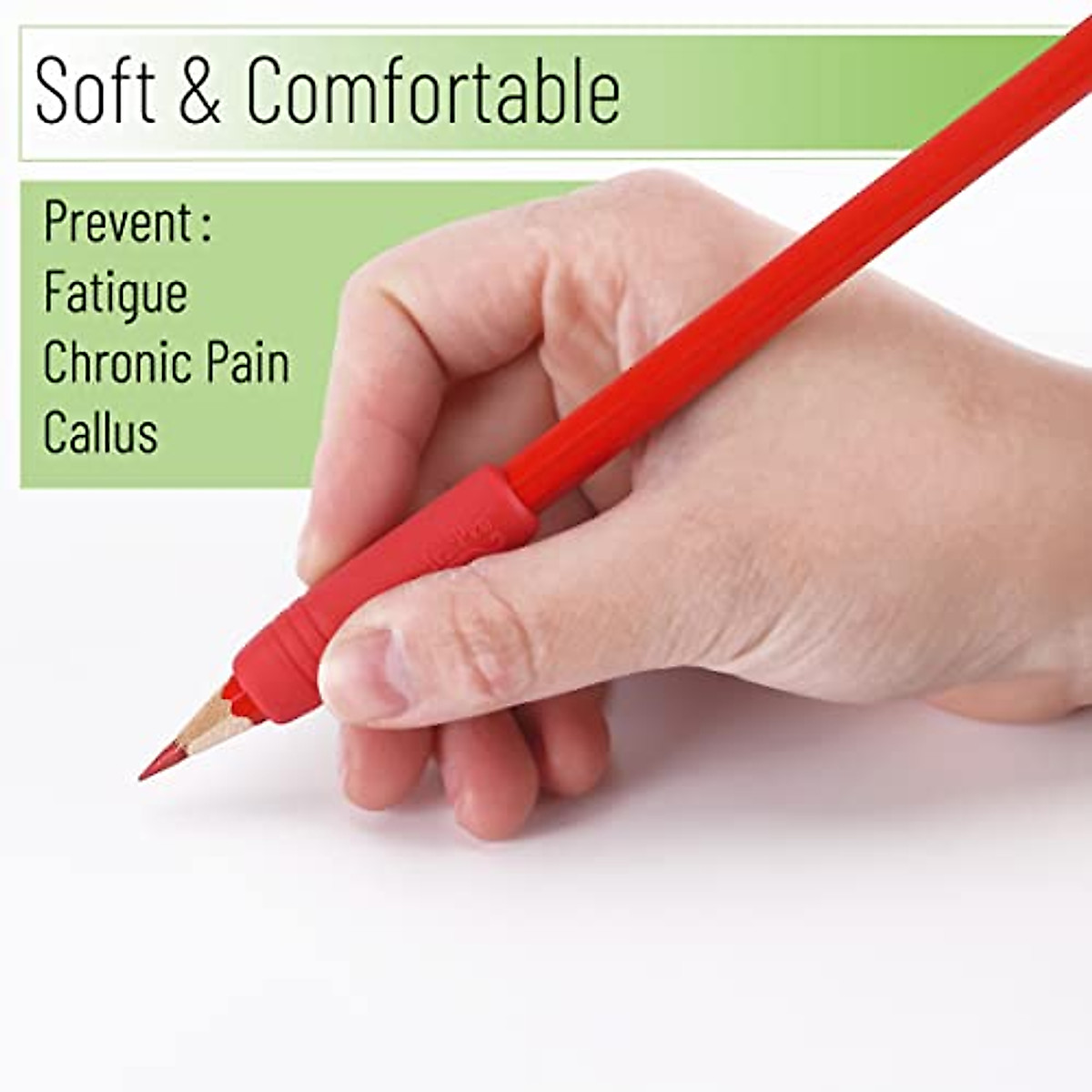 Mr. Pen Pencil Grips 12-Pack | Comfortable & Ergonomic Writing