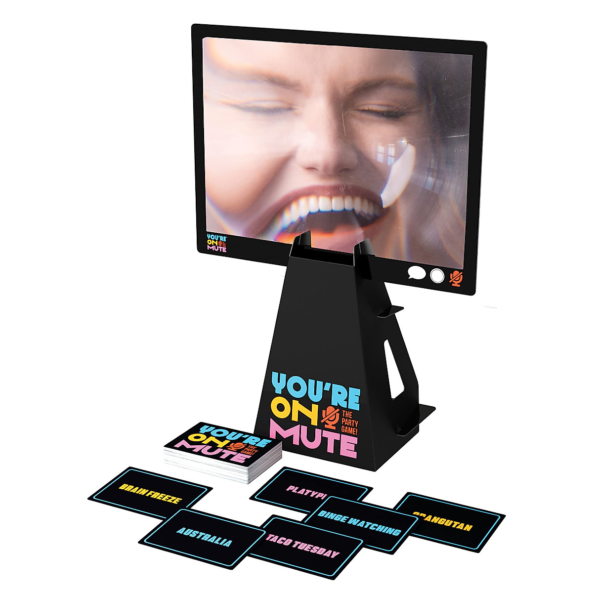 Buffalo Games - You're On Mute Game - Fast Paced Hillarious Game Play - Great for Game Night - Relevant Topics