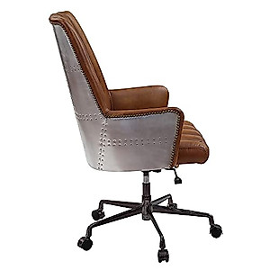 Acme Furniture Salvol Office Chair, Silver