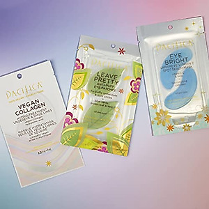 Pacifica Beauty Under Eye + Smile Line Patches Variety Pack Set, Vitamin C, Vegan Collagen, Puffy Eyes + Dark Circles, Moisturizing + Plumping, All Skin Types, Clean Skin Care, Multi, 3 Count