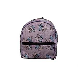 Stitch and Angel Mini Backpack. Stitch and Angel Travel Mini Backpack. Mini Backpack. Travel Bag