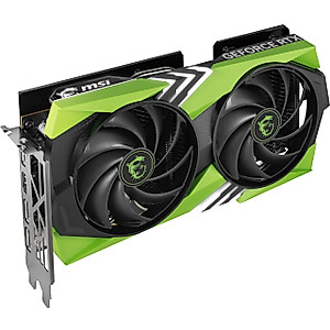 MSI Gaming GeForce RTX 4060 8GB GDRR6 Extreme Clock: 2610 MHz 128-Bit HDMI/DP Nvlink TORX Fan 5.0 Ada Lovelace Architecture Graphics Card (RTX 4060 Gaming X NV Edition 8G)