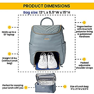 Nichet Backpack (Powder Blue)