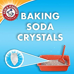 Arm and Hammer Clumping Cat Litter, Multi-Cat Strength, 40 Pound Box