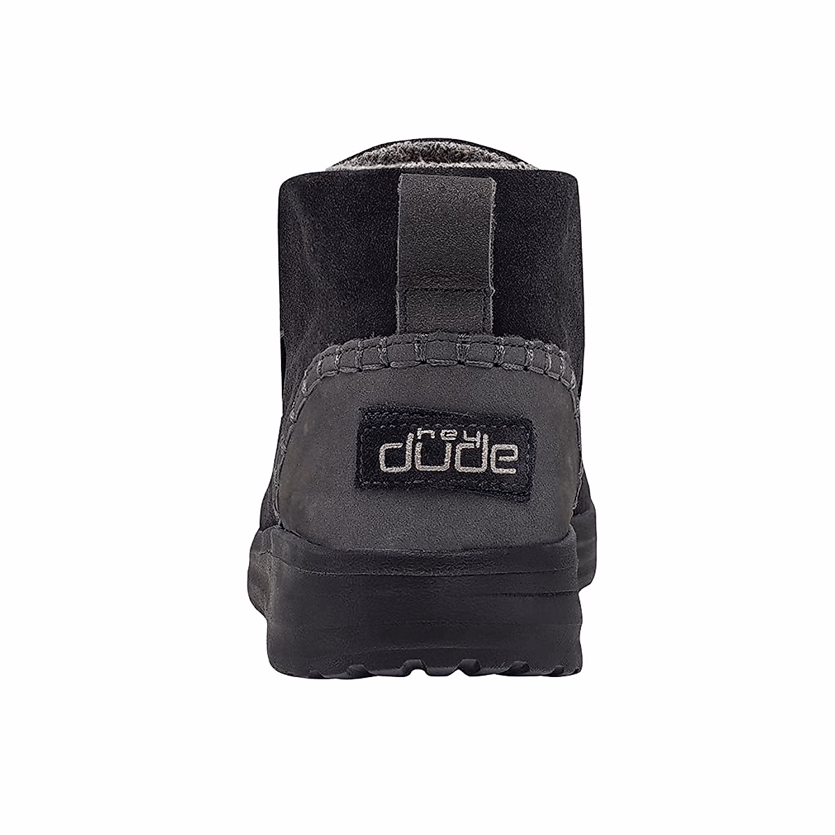 Hey Dude Women's Denny Suede Black Size 10 | Women’s Shoes | Women’s Casual Boots | Comfortable & Light-Weight