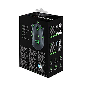 Razer DeathAdder Chroma - Multi-Color Ergonomic Gaming Mouse - 10,000 DPI Sensor - Comfortable Grip - World's Most Popular Gaming Mouse