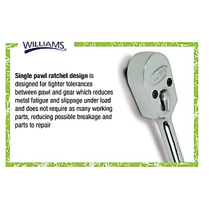 Williams M-52EHA Enclosed Head Ratchet 1/4-Inch