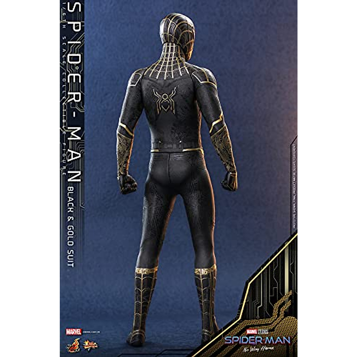 Hot Toys 1:6 Spider-Man Black & Gold Suit - Spider-Man: No Way Home