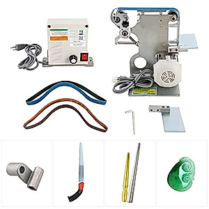 ONENUSYON Grinding Machine Belt Sander 0.55 KW 110V 6000 r/min 3Nm Torque for Wood Metal