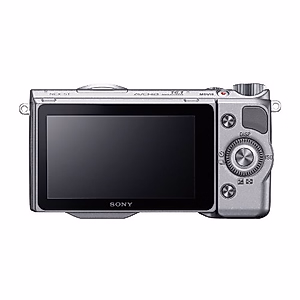 Sony NEX-5TL/S Mirrorless Digital Camera with 16-50mm Power Zoom Lens (Silver)