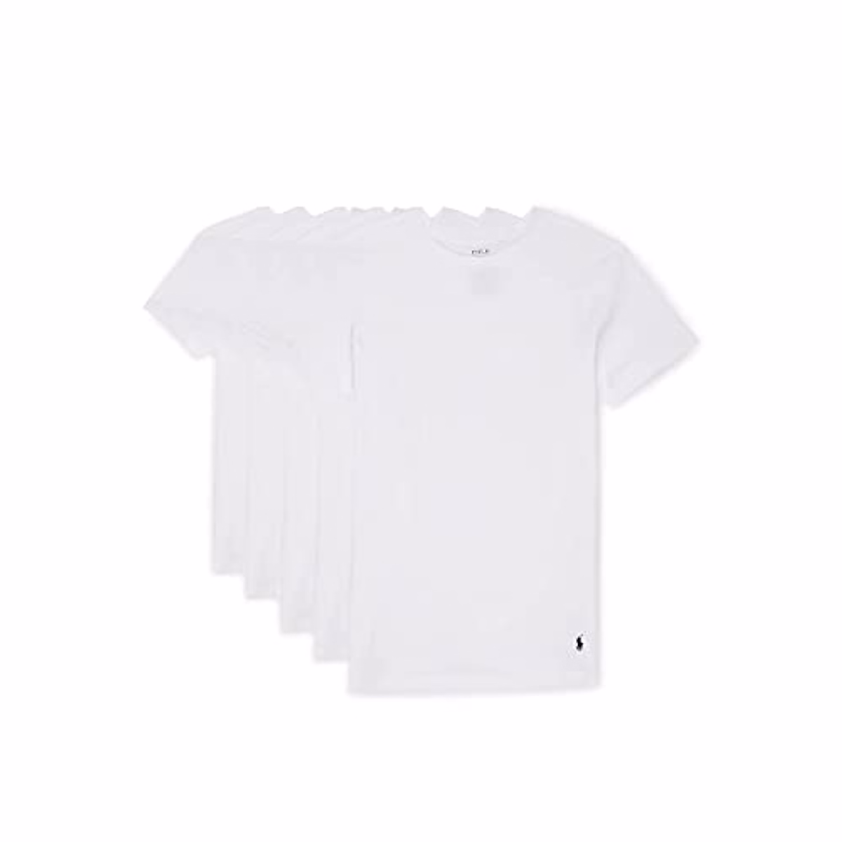 POLO RALPH LAUREN P5 Cotton Classic Crews 5 White/Cruise Navy MD