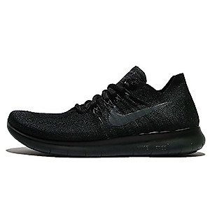 Nike Womens Free RN Flyknit 2017 Running Shoes Black 880844-010 Size 8.5