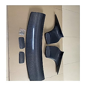 Quality Carbon Fiber Rear Roof Spoiler Wing Trunk Lip Boot Cover Car Styling ，Compatible for Toyota Supra MK4 JZA80 (Color : FRP)