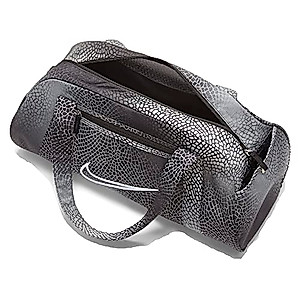 Nike Gym Club AOP Women's Training Duffel Bag 24L (Black/Light Smoke Grey/White)