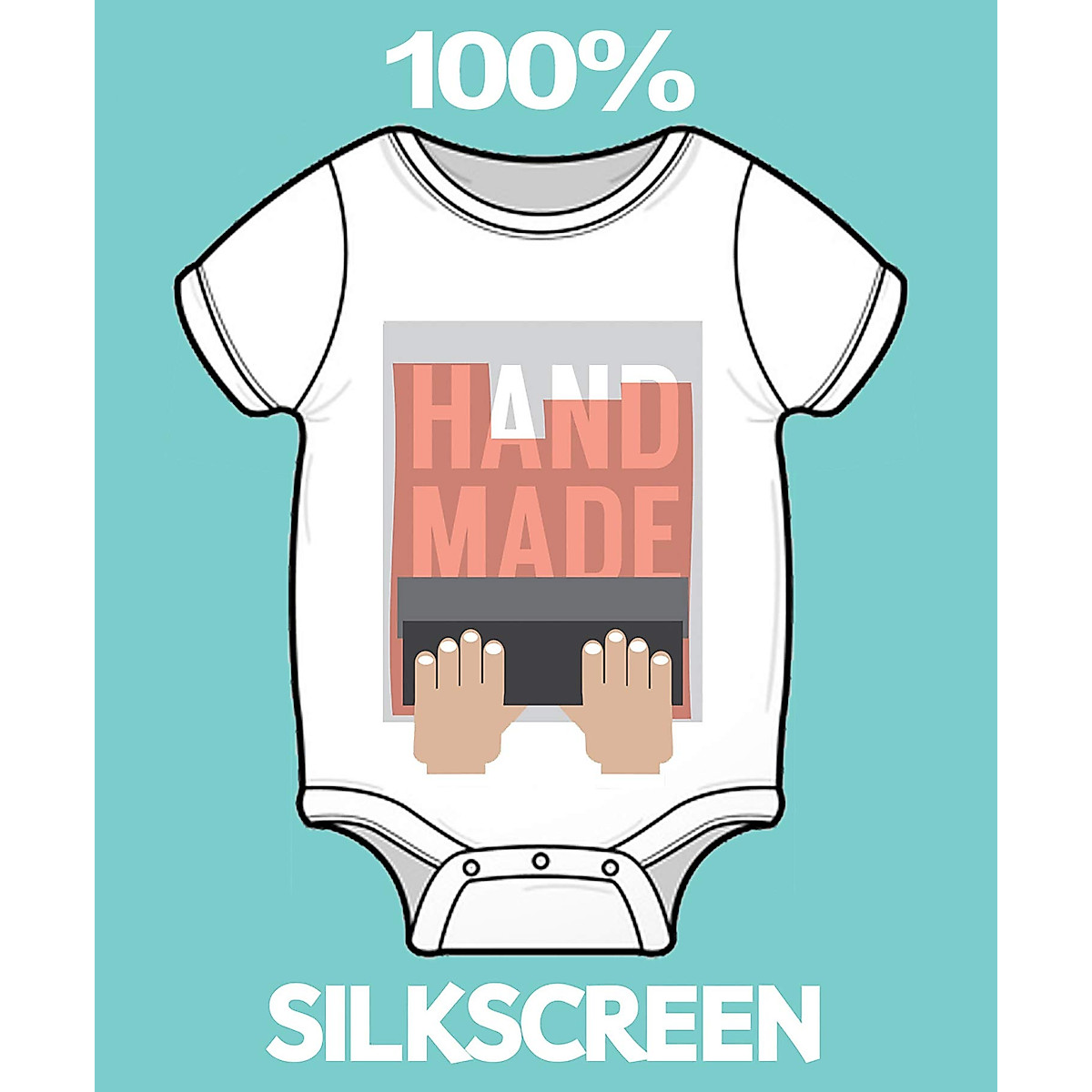 Aiden's Corner Handmade Cute Baby Boy Girl One First Birthday Smash Cake Bibs - Infant 1st Birthday Bibs (White Heather)