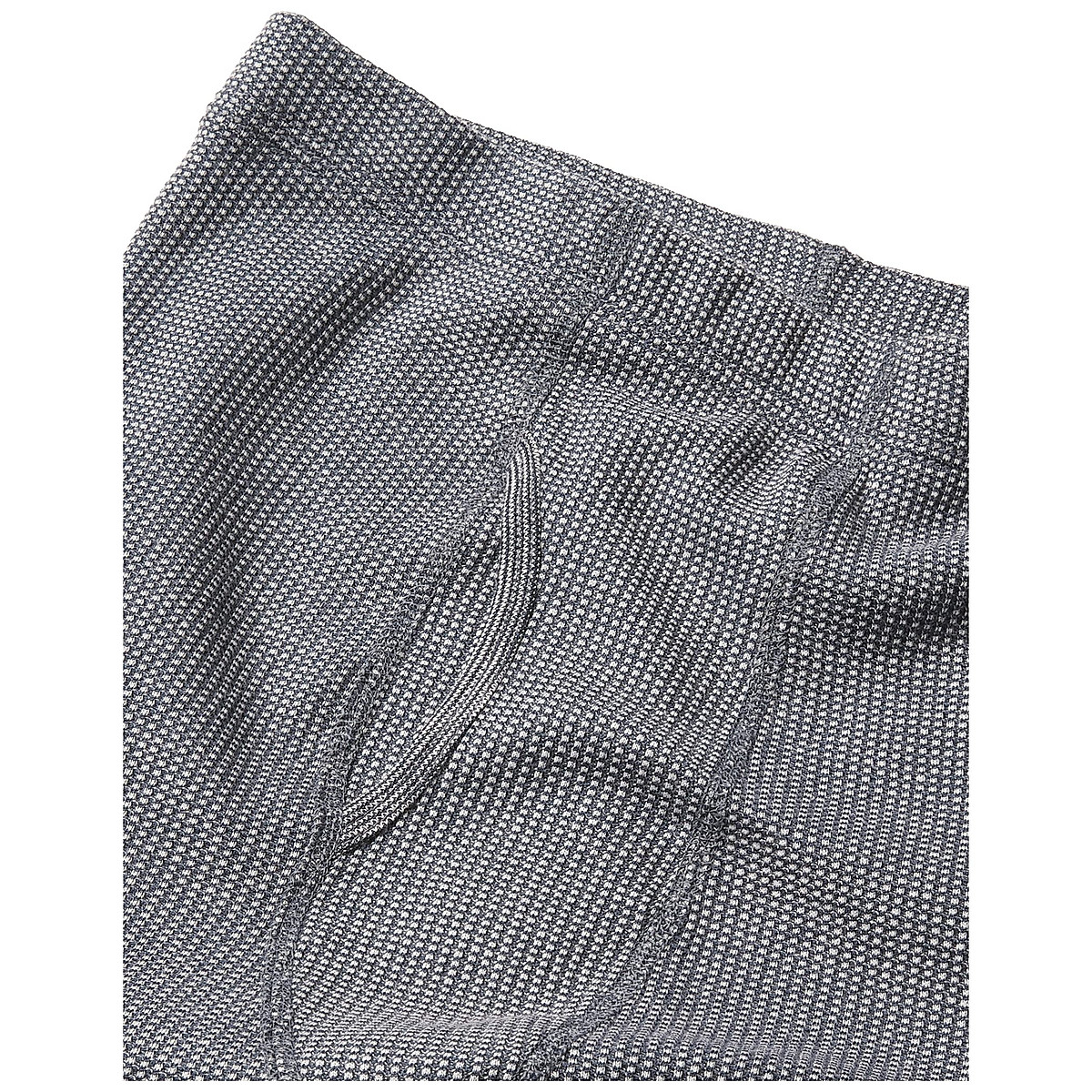 Fruit of the Loom Boys' Premium 2-Pack Thermal Waffle Bottom, Black/Heather Greystone, 14-16