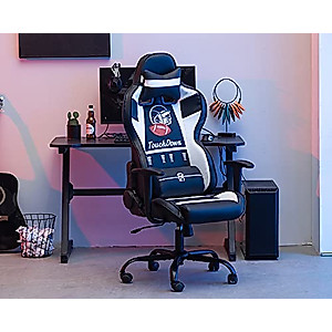 Gaming Chair Massage Office Chair Racing Computer Chair with Lumbar Support Headrest Armrest Task Rolling Swivel Ergonomic PU Leather Adjustable Desk Chair