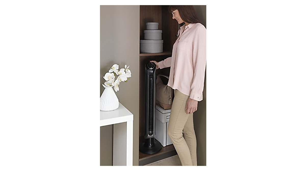 Rowenta VU6670 Fresh Tower Fan - 180° Oscillation, Remote Control