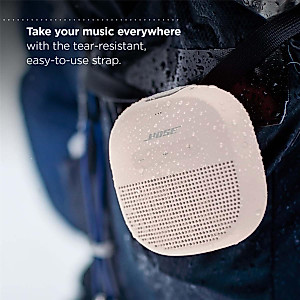 Bose SoundLink Micro Portable Waterproof Bluetooth Speaker - White Smoke (Renewed)