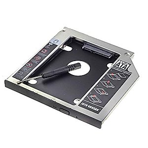 Storite 2nd HDD Ssd Hard Drive Caddy Adapter for Lenovo Ideapad U510 Z710 Z710a Thinkpad W540