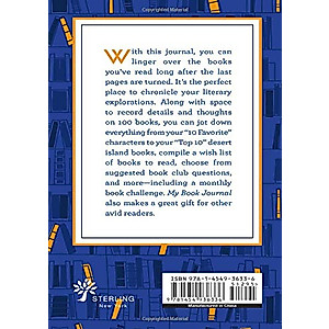 My Book Journal: A 100-Book Reading Diary for Bibliophiles