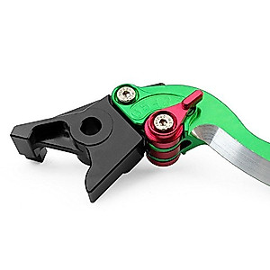 Niree Blade Brake Clutch Levers for Yamaha YZF R6 1999-2004 YZF R1 2002-2003 FZ1 FAZER 2001-2005 R6S USA VERSION 2006-2009 R6S CANADA VERSION 2007-2009 Green