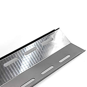 Hongso Heat Tent Plate Shield Replacement for Ducane 30400042, 30400043 Gas Grill, 16 7/8 Inch Stainless Steel Flavorizer Bar Burner Cover 30500701 30500097 (5-pack)