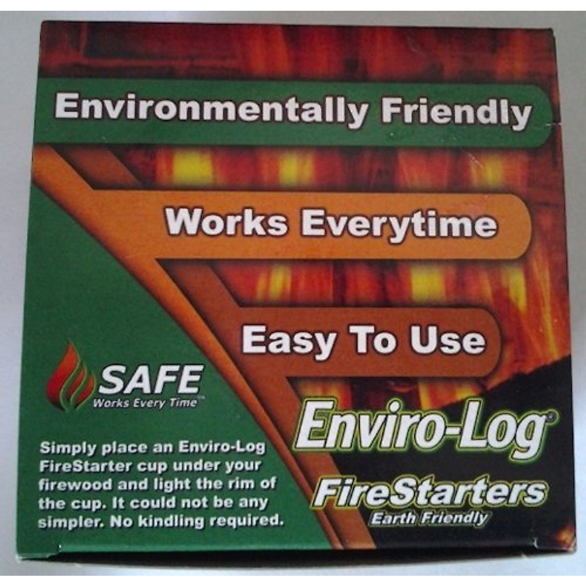 Fire Starter,Cup,8 Count by Enviro-Log