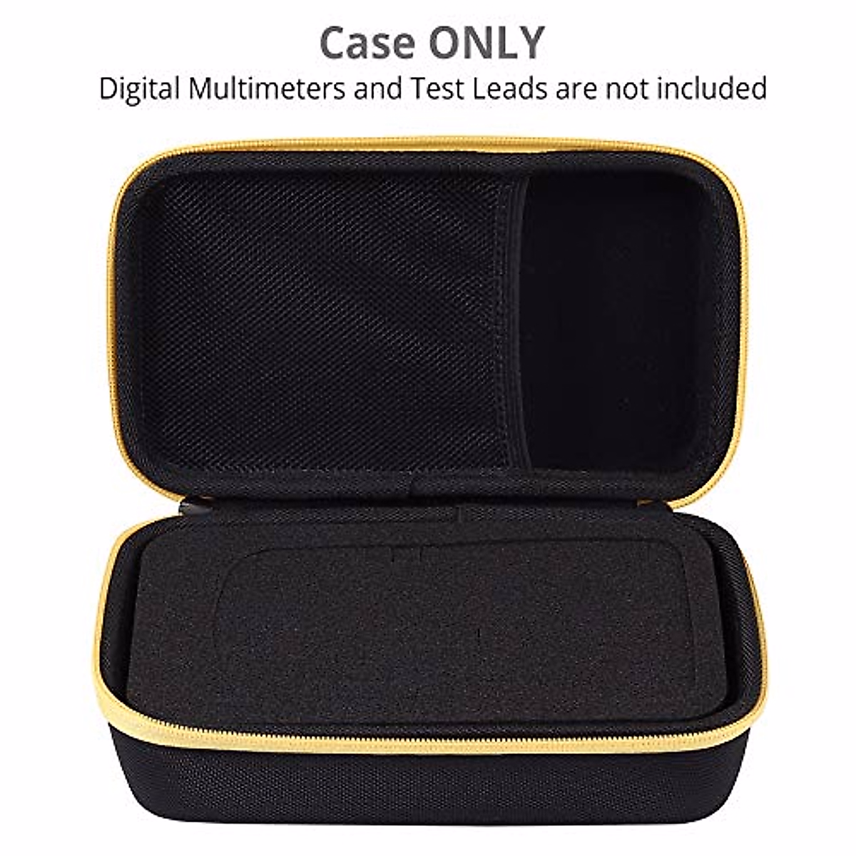 Proster Multimeter Carrying Case Waterproof Shockproof Fluke Digital Multimeter Hard Case Multimeter Bag for 101/115/116/117/113/114/F15B /F17B /F18B Tacklife DM01M