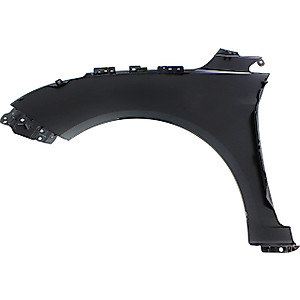 Evan Fischer Front Fender Compatible With 2011-2015 Chevrolet Cruze, Fits 2016 Chevrolet Cruze Limited Primed Steel Passenger Side