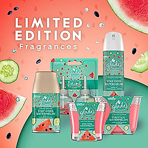 Glade Air Freshener, Room Spray, Stay Cool Watermelon, 8.3 Oz, 2 Count