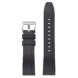 WOUKUP Silicone Watch Bands Quick Release Rubber Watch Strap 18mm 19mm 20mm 21mm 22mm 24mm Replacement Sport Watchbands for Men and Women