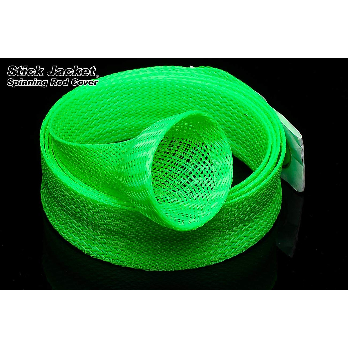 RITE-HITE Orin Briant Stick Jacket Fishing Rod Covers 3 Pack - Spinning Neon Green; Keep Your Rod Safe and from Getting Tangled…