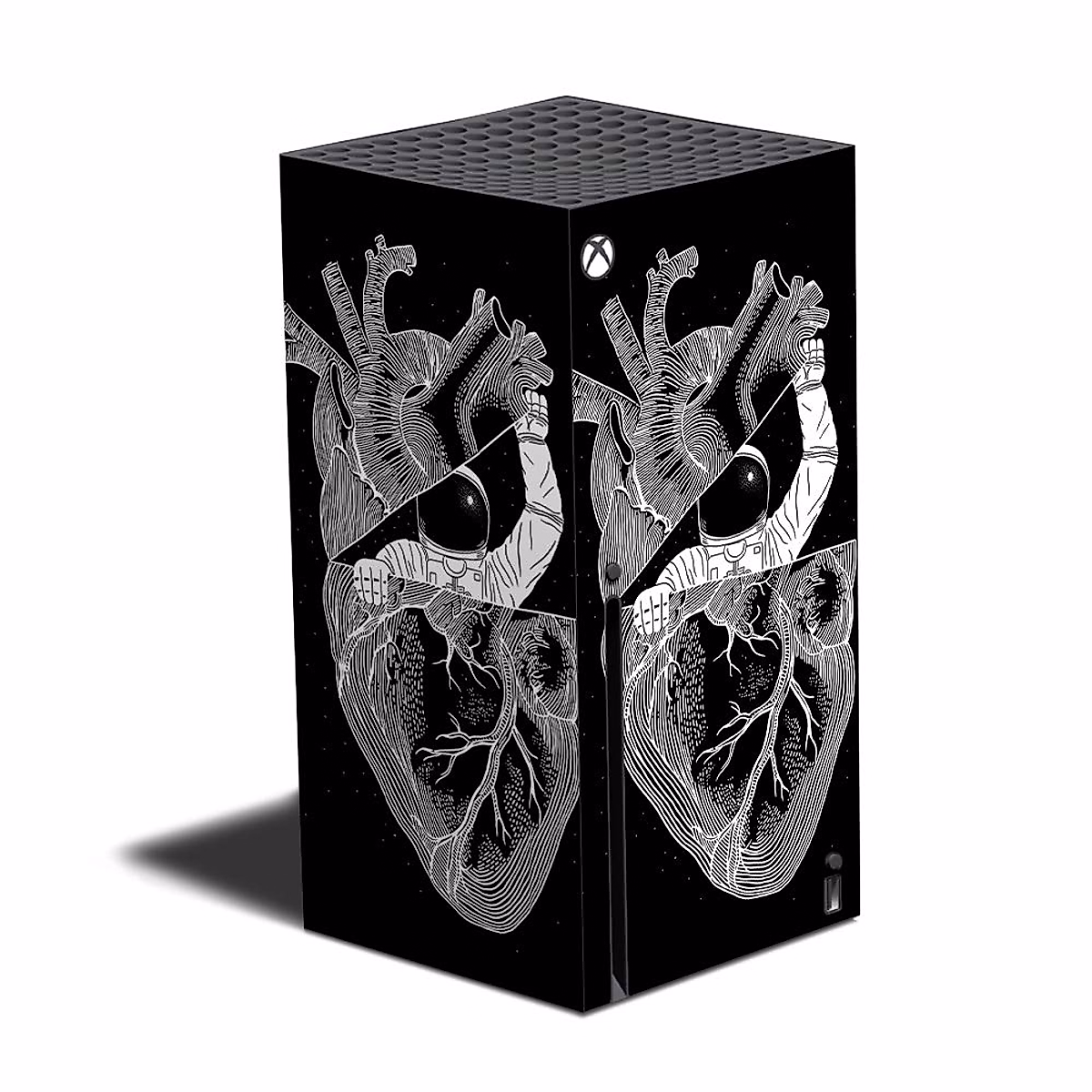 MIGHTY SKINS Skin Compatible with Xbox Series X - My Space | Protective, Durable, and Unique Vinyl Decal wrap Cover | Easy to Apply, Remove, and Change Styles | Made in The USA (MIXBSERX-My Space)