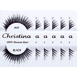 6packs Eyelashes - 47 by Christina