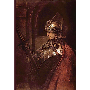 Man with arms (Alexander the Great) 20" x 30" Gallery Wrapped Canvas Wall Art