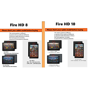 Zcooooool Case for Amazon Fire HD 10 Tablet 10.1" (7th / 9th Generation, 2017/2019 Release) Reinforced Corners Fire HD 10 Cover