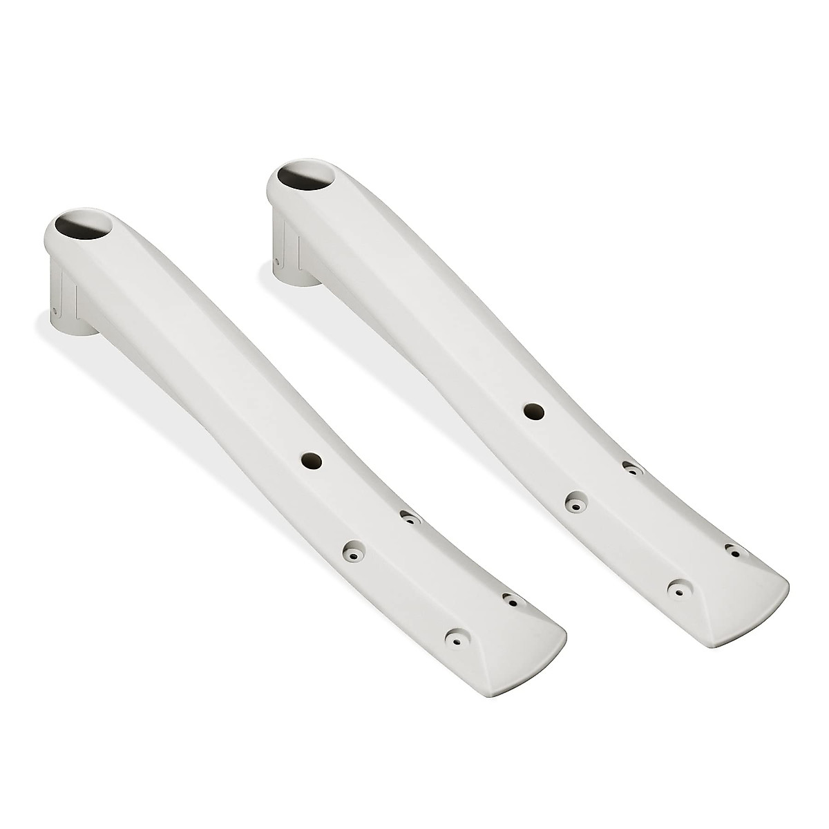 Replacement 160-0001PG Deck Support for Above Ground Swimming Pool BiltMor Step - 2 Pack White