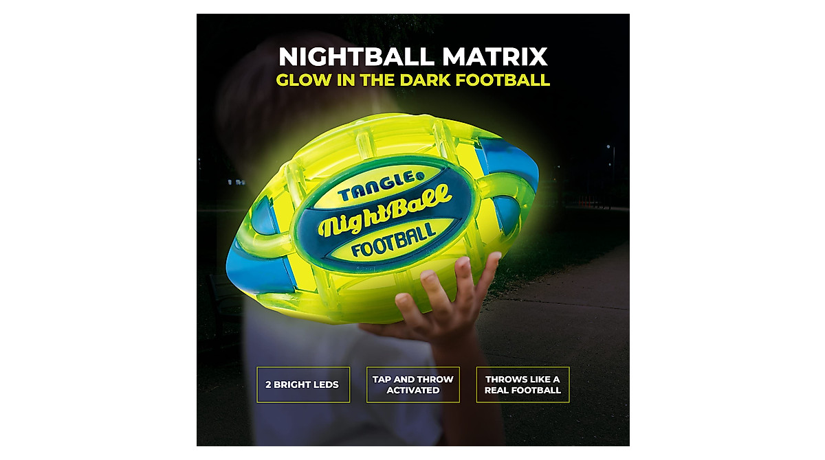 Tangle NightBall Glow in the Dark LED Football