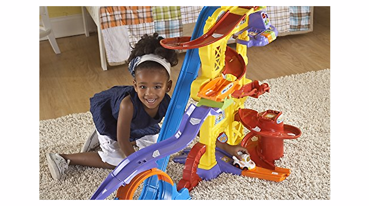 VTech Go! Go! Smart Wheels Race Track Playset - Learn & Play!
