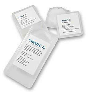 Tisch Brand SF18040 PM2.5 Membrane, PTFE 46.2mm with Support Ring, 2.0um, sequentially Numbered 50/pk Meets The Requirements for EPA PM 2.5 Reference Method Under 40 CFR Part 50, Appendix L