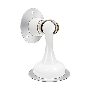 Door Stopper, Magnetic Door Stop , Stainless Steel Door Catch, 3M Double-Sided Magnetic Door Holder Doorstop White, No Drilling Keep Your Door Open with Door Stopper 1 Pack