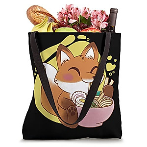 Small Fox is Noodles Ramen Anime Kawaii Neko Tote Bag