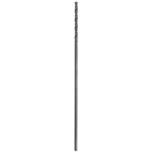 BOSCH BL2637 1-Piece 5/32 In. x 6 In. Extra Length Aircraft Black Oxide Drill Bit for Applications in Light-Gauge Metal, Wood, Plastic
