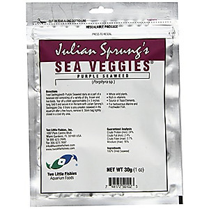 Two Little Fishies ATLSVPS4 Sea Veg-Purple Seaweed, 1-Ounce Pouch