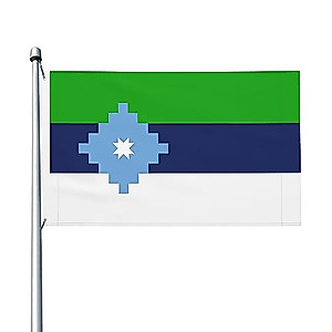 POOEDSO Proposed Flag Of Independent Patagonia Flags 3x5 Ft Outdoor Double Sided Flag Polyester Lightweight Flags Funny Home Yard Decoration 3by5 Flags