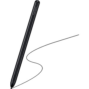 Galaxy Z Fold 4 Pen Stylus Replacement for Samsung Galaxy Z Fold 4/5 S Pen Stylus Pen,Compatible Galaxy Z Fold 4/5 Phone EF-FF92PCBEGUS with Eject Pin+2 Tips (Black)