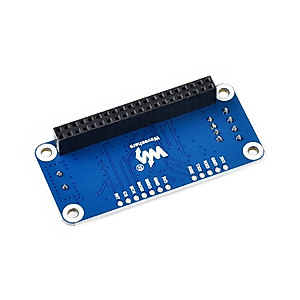 RS485 CAN HAT for Raspberry Pi 4 3/2/1 Model B B+ A+, Onboard CAN Controller MCP2515 via SPI Interface, Transceiver SN65HVD230 and SP3485, Allow Long-Distance Communication via RS485/CAN Function