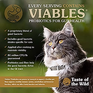 Taste Of The Wild Rocky Mountain Grain-Free Dry Cat Food With Roasted Venison & Smoke-Flavored Salmon 14lb