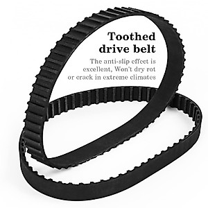 848530 Toothed Drive Belt Replacement Compatible with Portercable 351/352 Belt Sander(2 Pack)